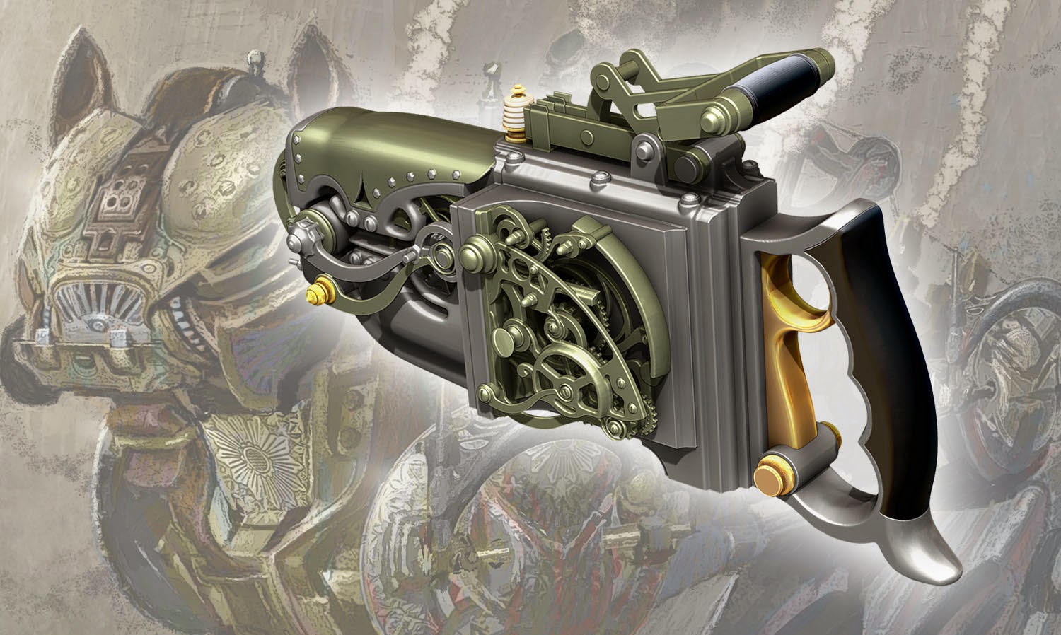 Mowrer Art Steampunk Frankenstein and more