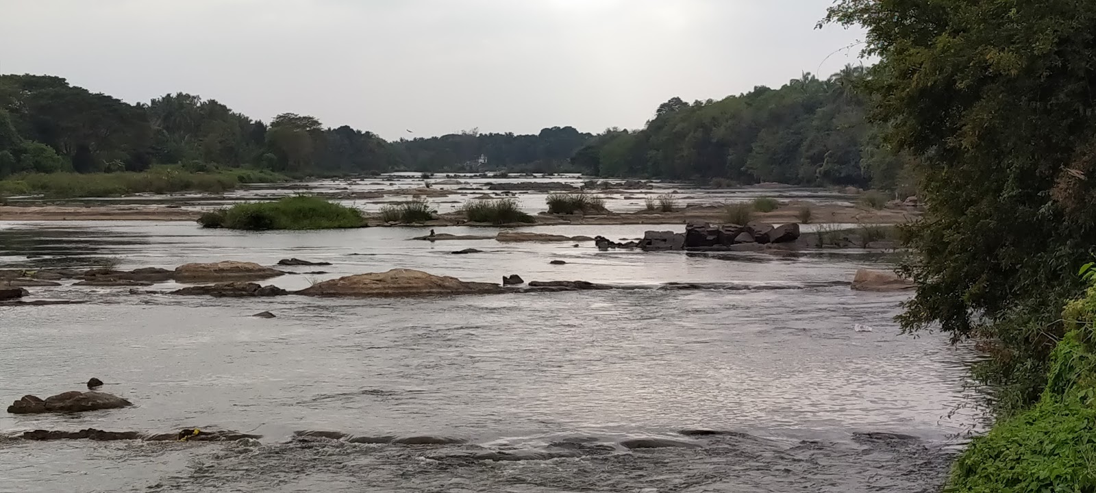 Triveni Sangama Srirangapatna Mandya District Karnataka ( Cauvey Sangama)