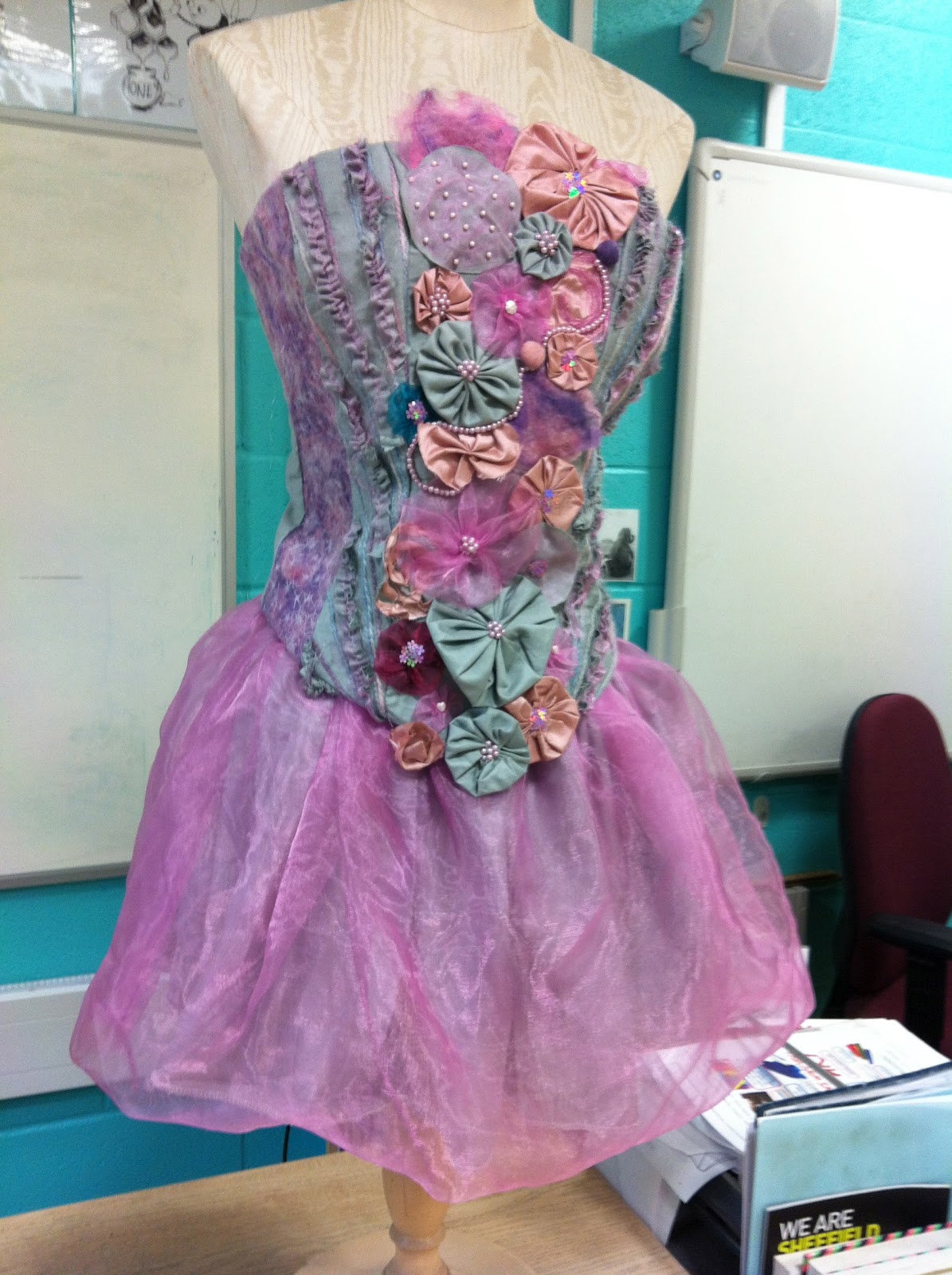 Recycled Rapunzel: GCSE Textiles Work
