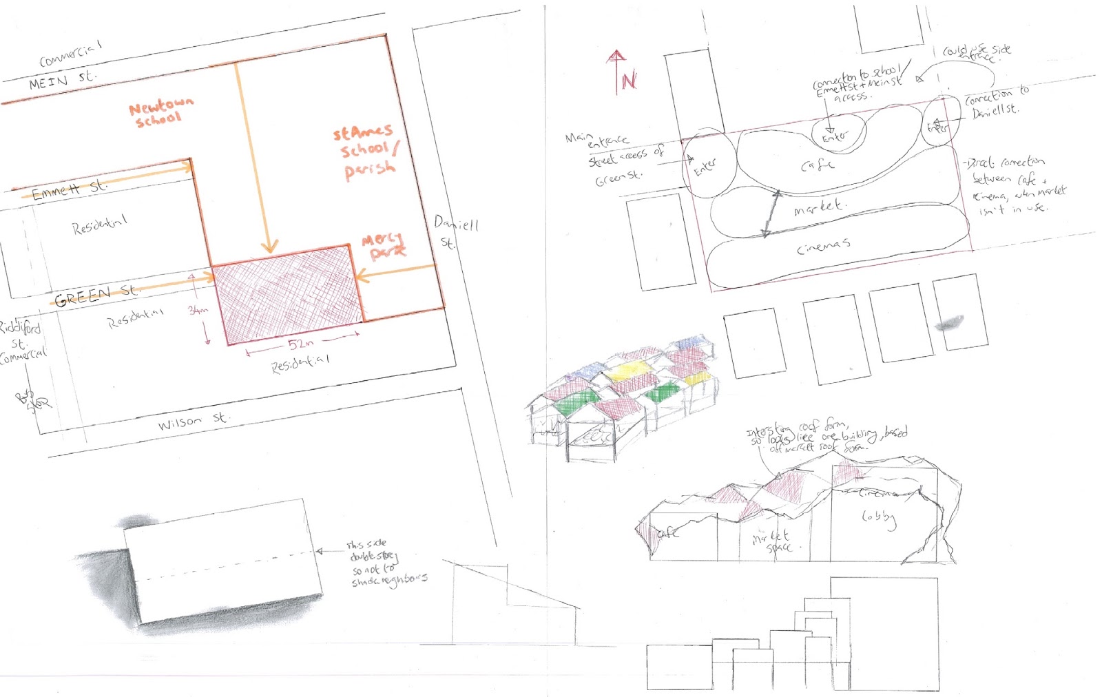ARCI 212 Group 6 2013: Initial Design Concepts/ Site Analysis