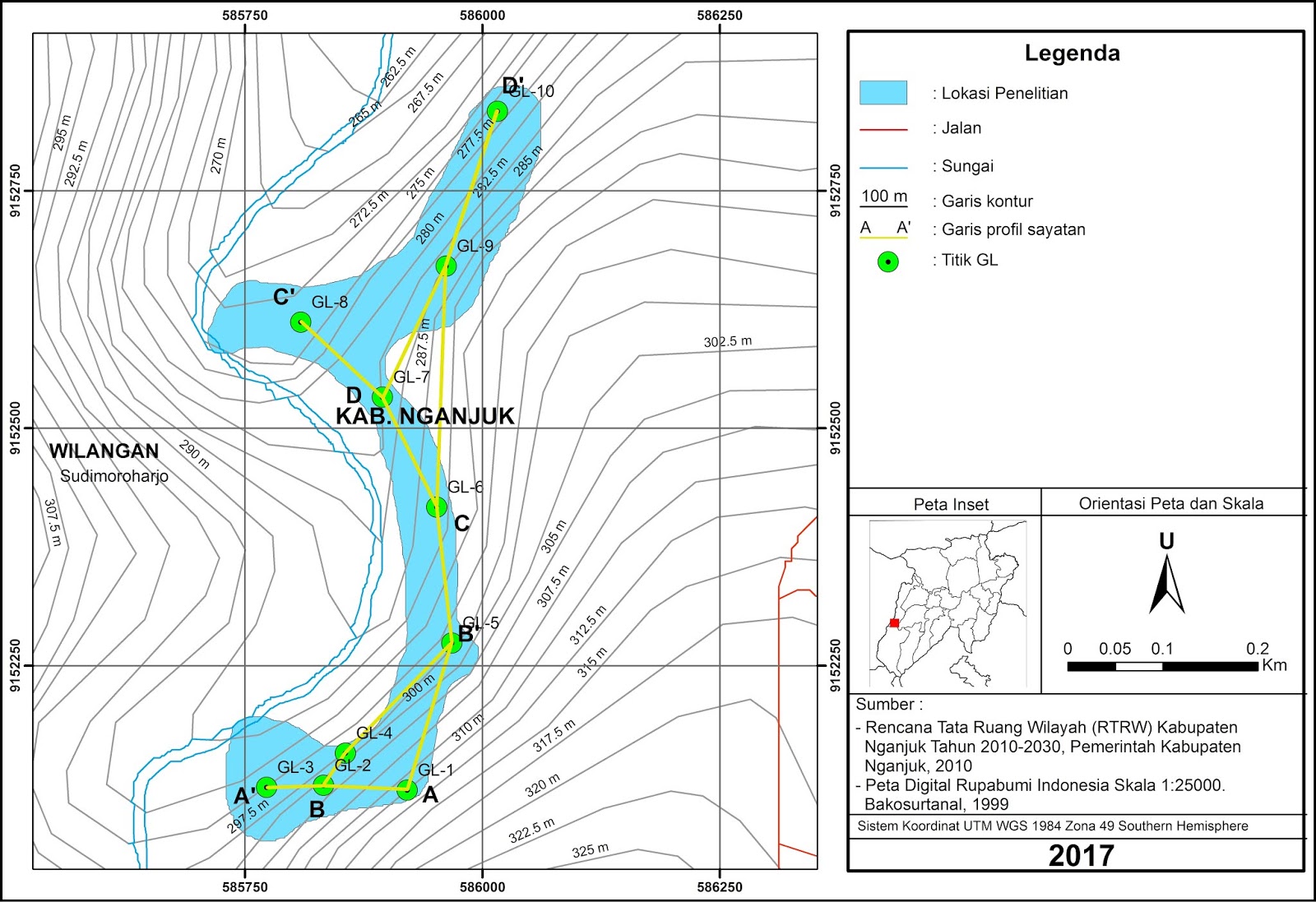Peta Topografi ~ NeededThing