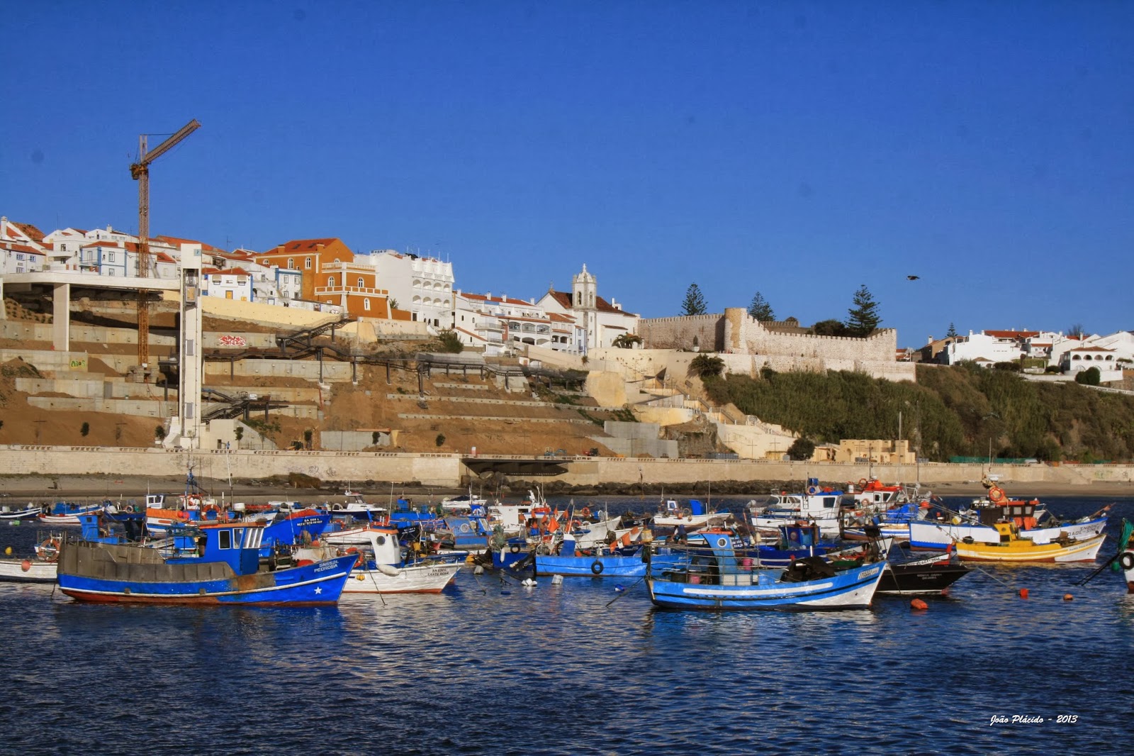 Cabo de Sines: Vista de Sines