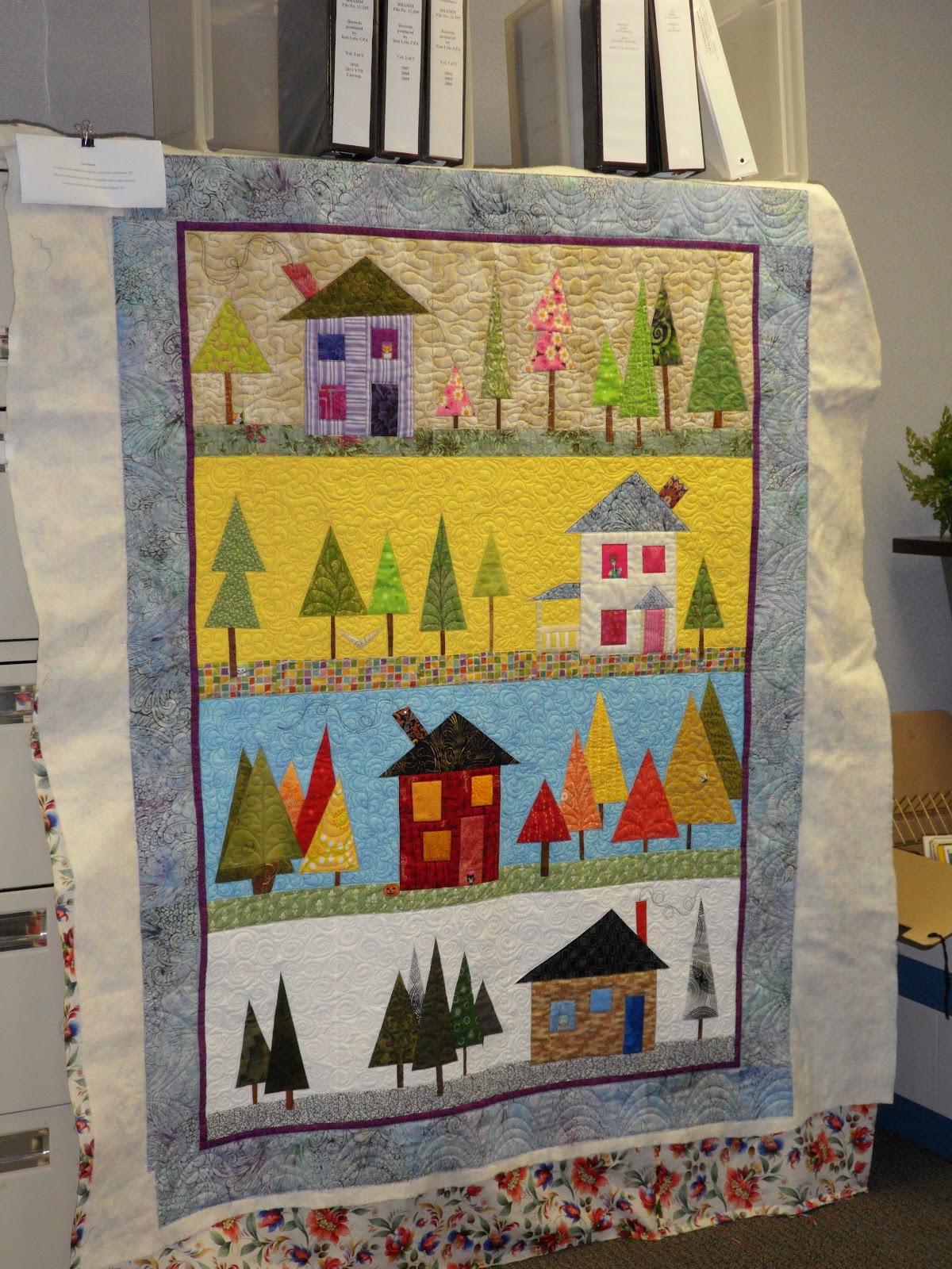 The Patchery Menagerie: Four Seasons Quilt