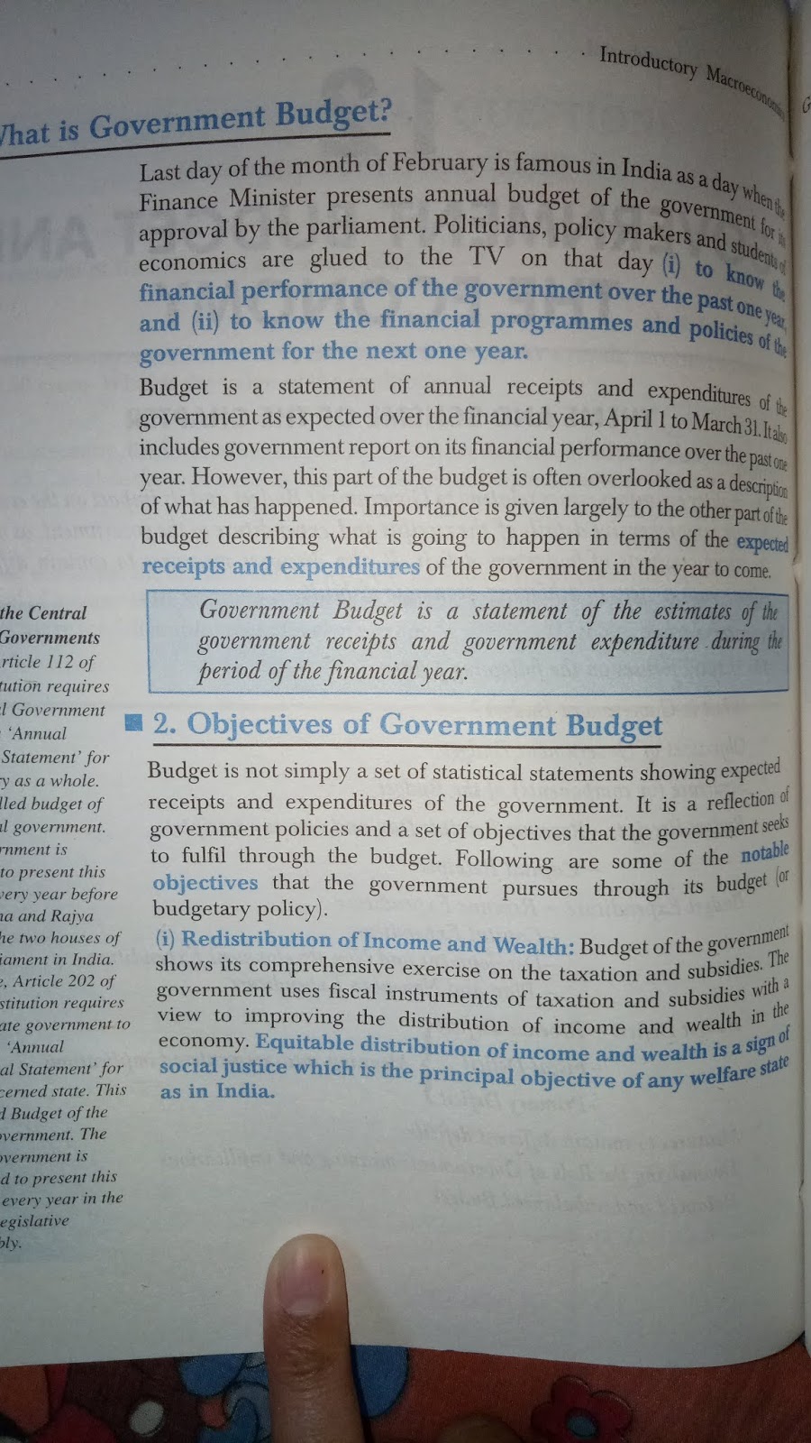 GOVERNMENT BUDGET AND ECONOMY CLASS 12 MACRO ECONOMICS BY SIMRAN SAHNI