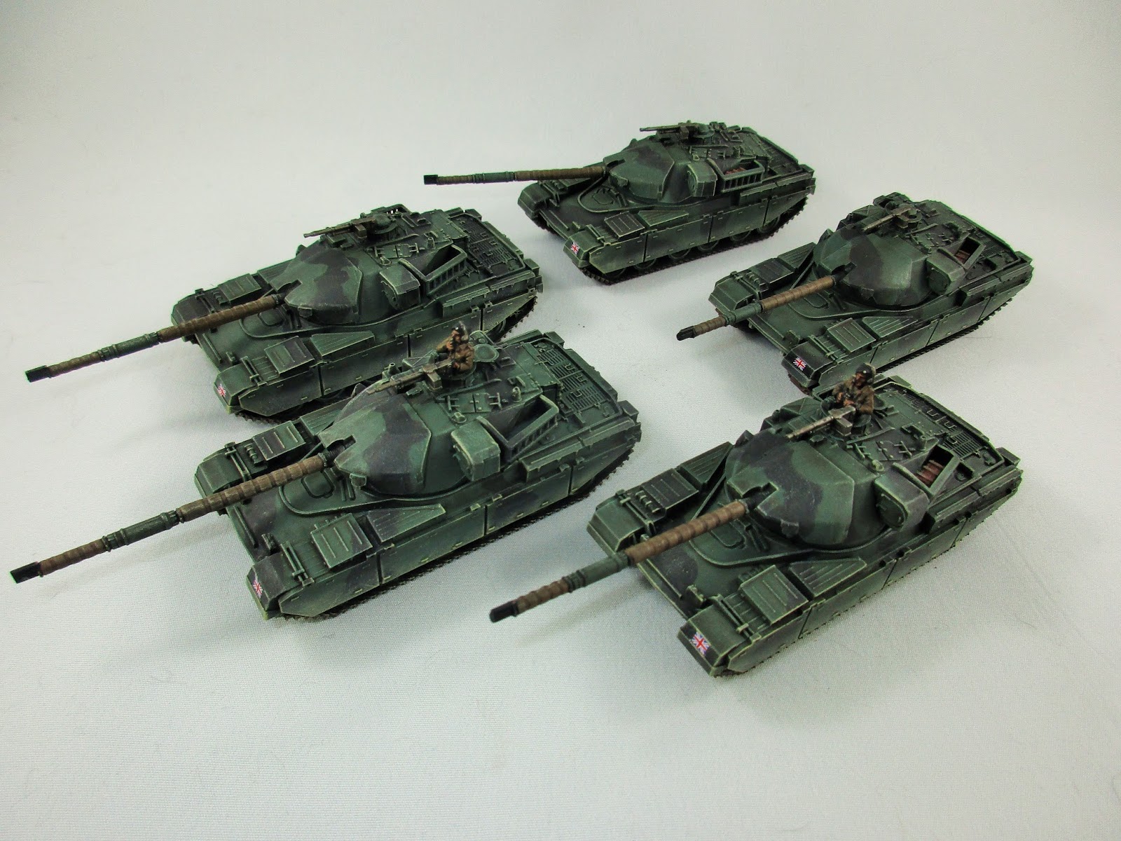 Fawcett Avenue Conscripts: Team Yankee British Chieftain Troop