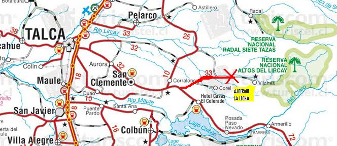 Albergue "La Leona", Vilches Centro: Ubicación / Mapa