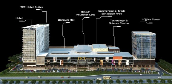 Commercial lot ~ shop lot & residential: About ITCC Penampang