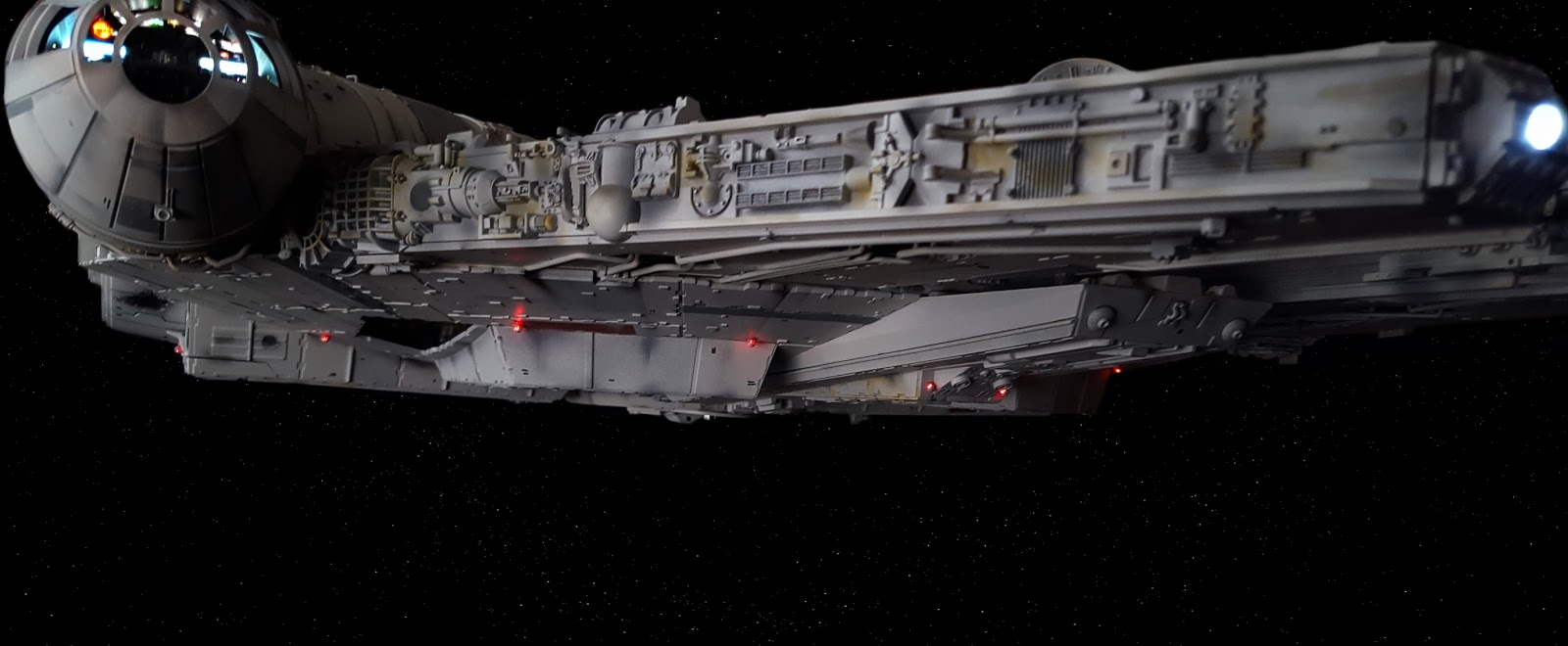 Millennium Falcon Model Build Diary: Pt 33 Completed Millennium Falcon ...