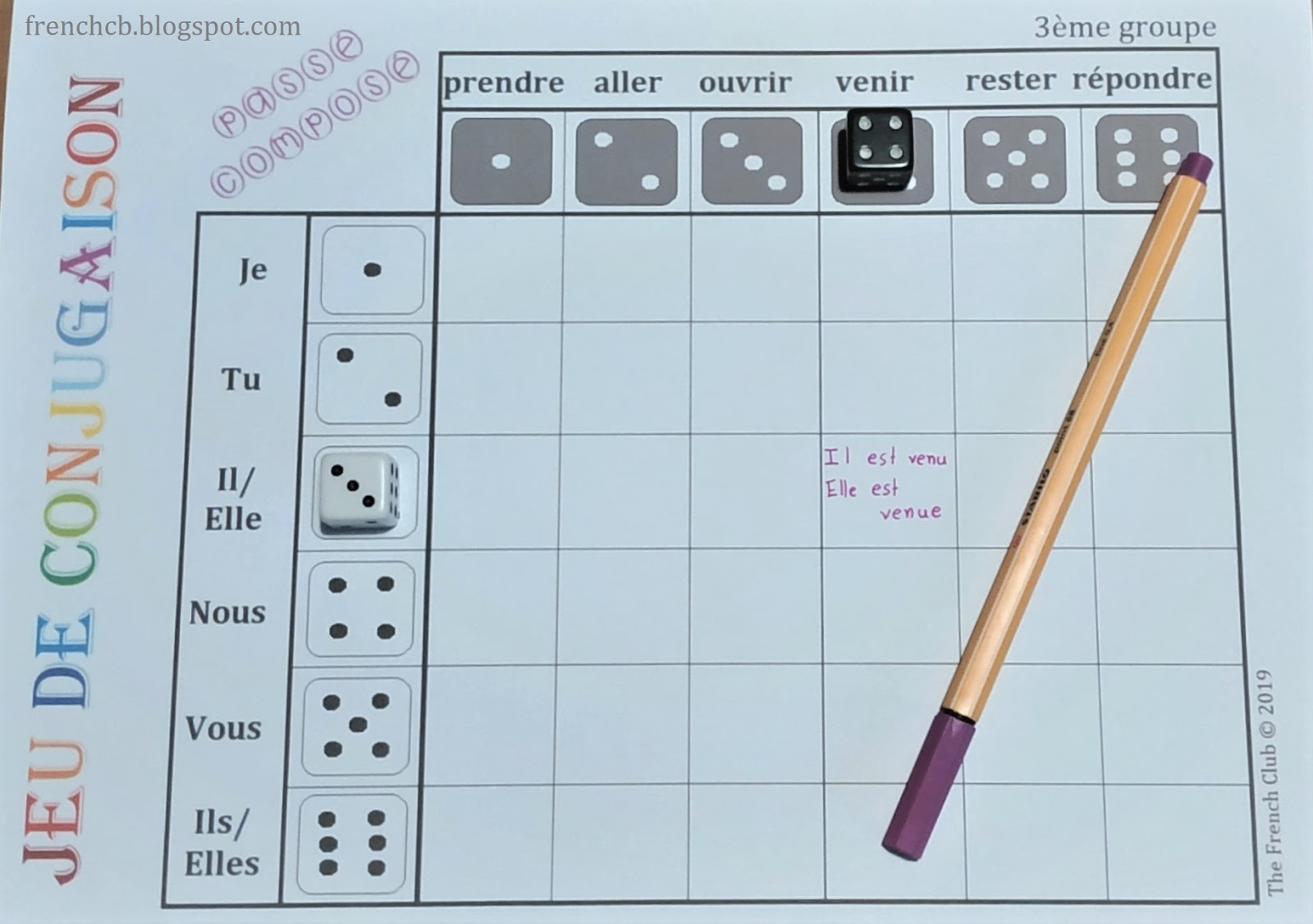 Révisez la conjugaison autrement