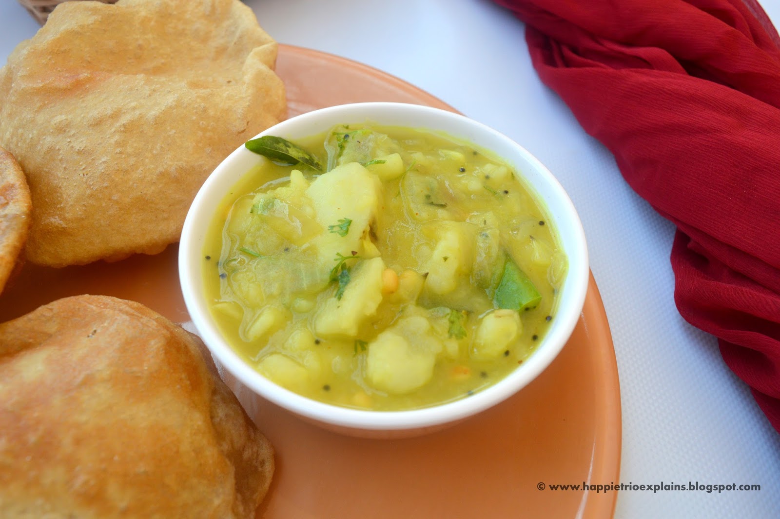 Poori Masala | Potato Poori Masala | Aloo Masala - Cook with Sharmila