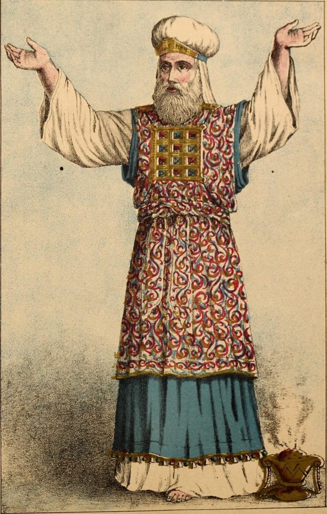 Fred Widdowson's Blog: Exodus 28:1-5 comments: Aaron and sons' holy ...