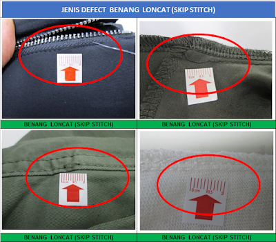 Jenis Cacat (Defect) pada Garment - By Inspector Freelance Third Party