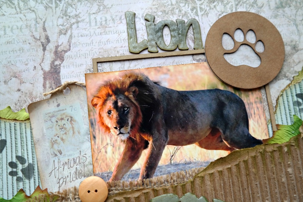 Lion Layout - FabScraps