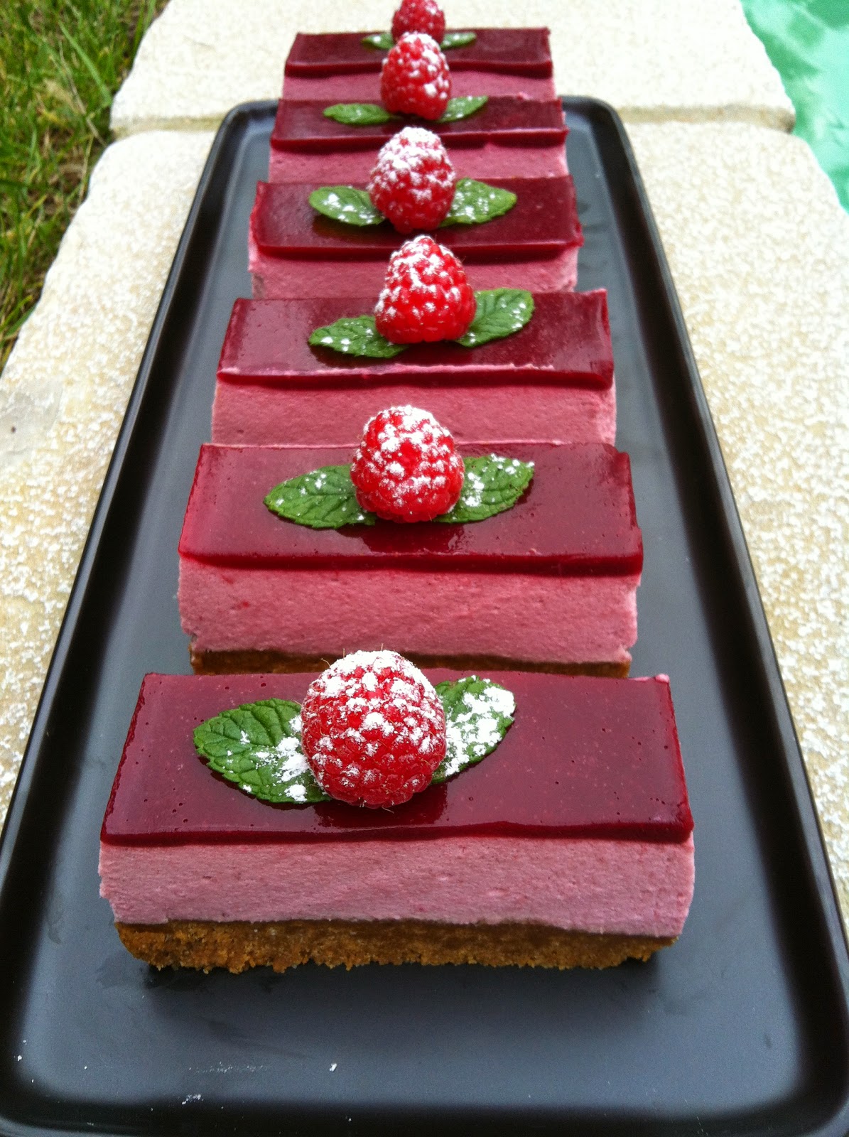 BAVAROIS A LA FRAMBOISE