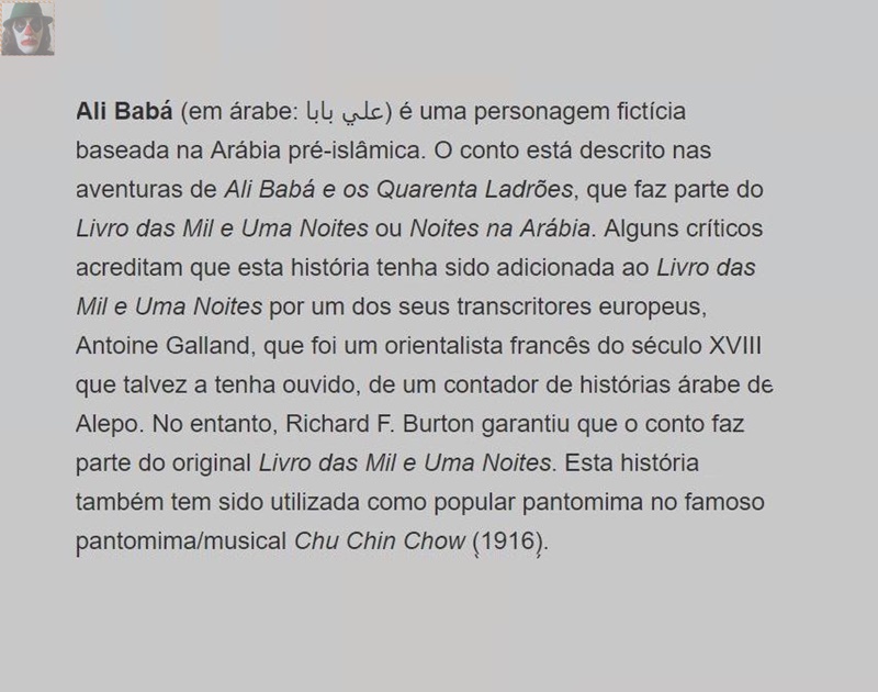FICHA-DE Ali Babá