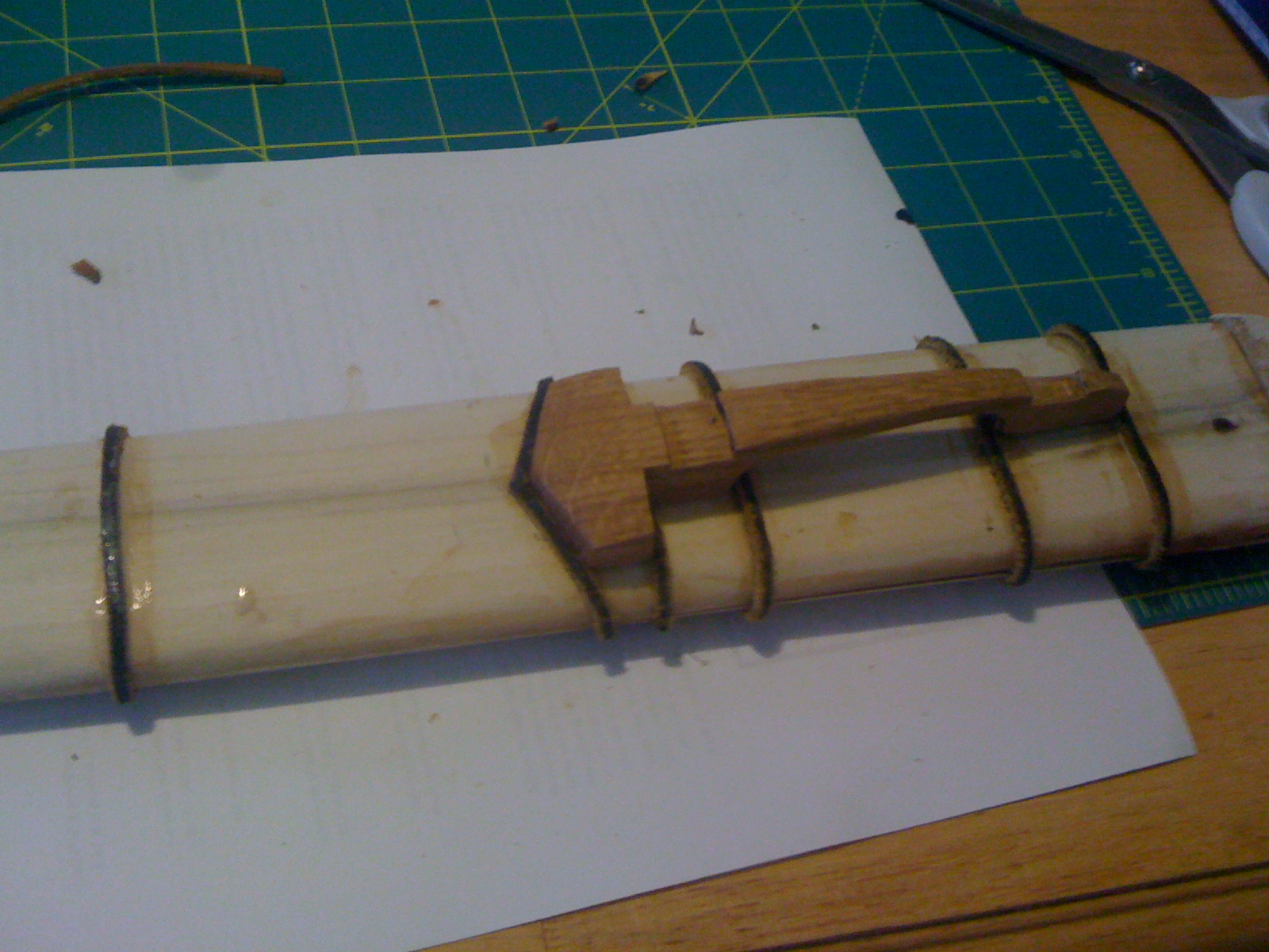 The Whim of the Great Magnet: Scabbard Making