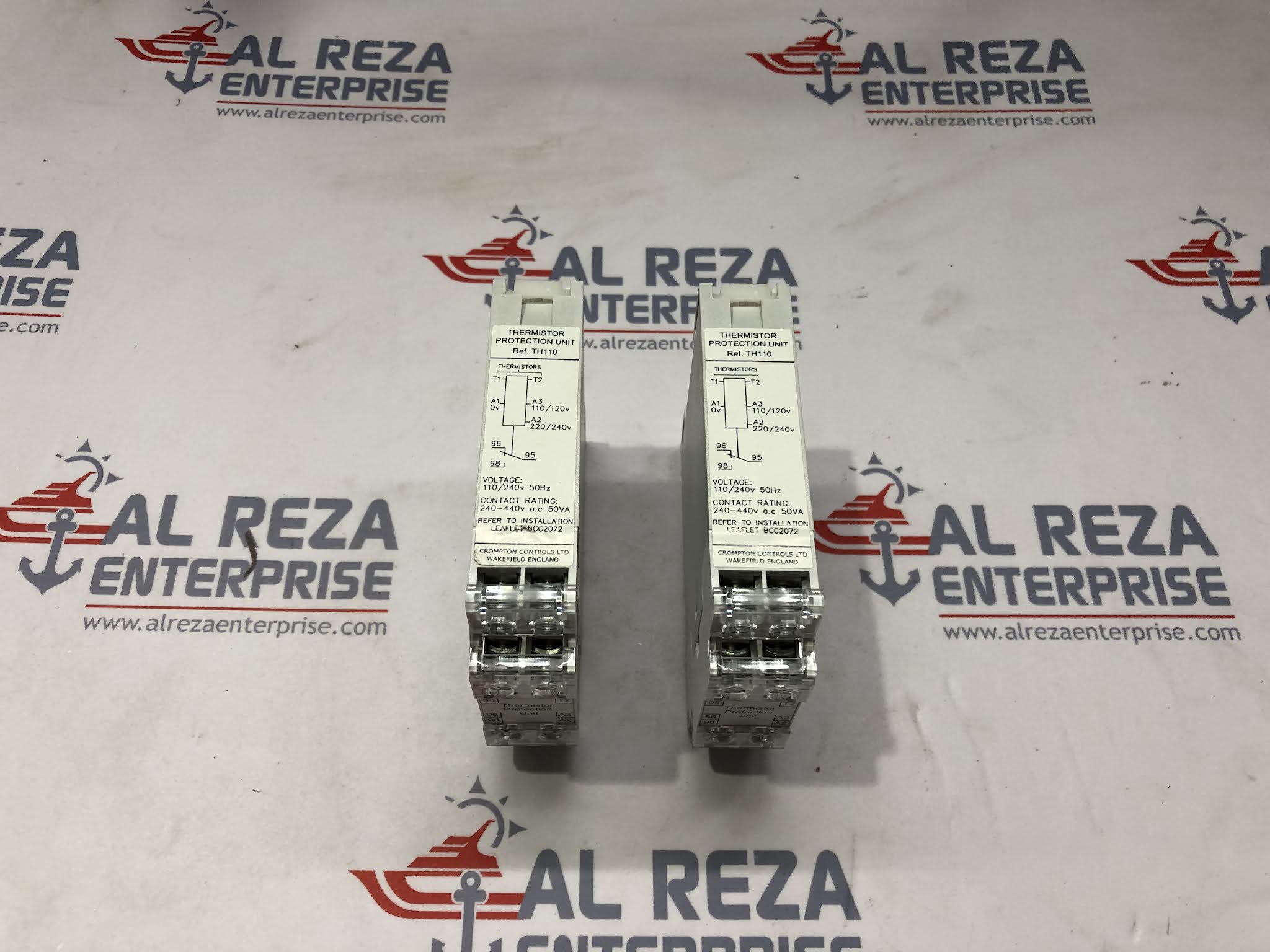 CROMPTON CONTROLS TH110 THERMISTOR PROTECTION UNIT BCC2072 110/240V
