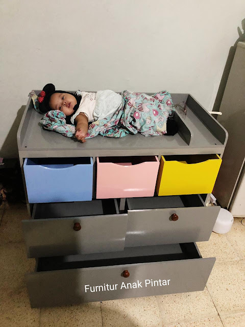 RAK MEJA BAYI - Furnitur Anak Pintar