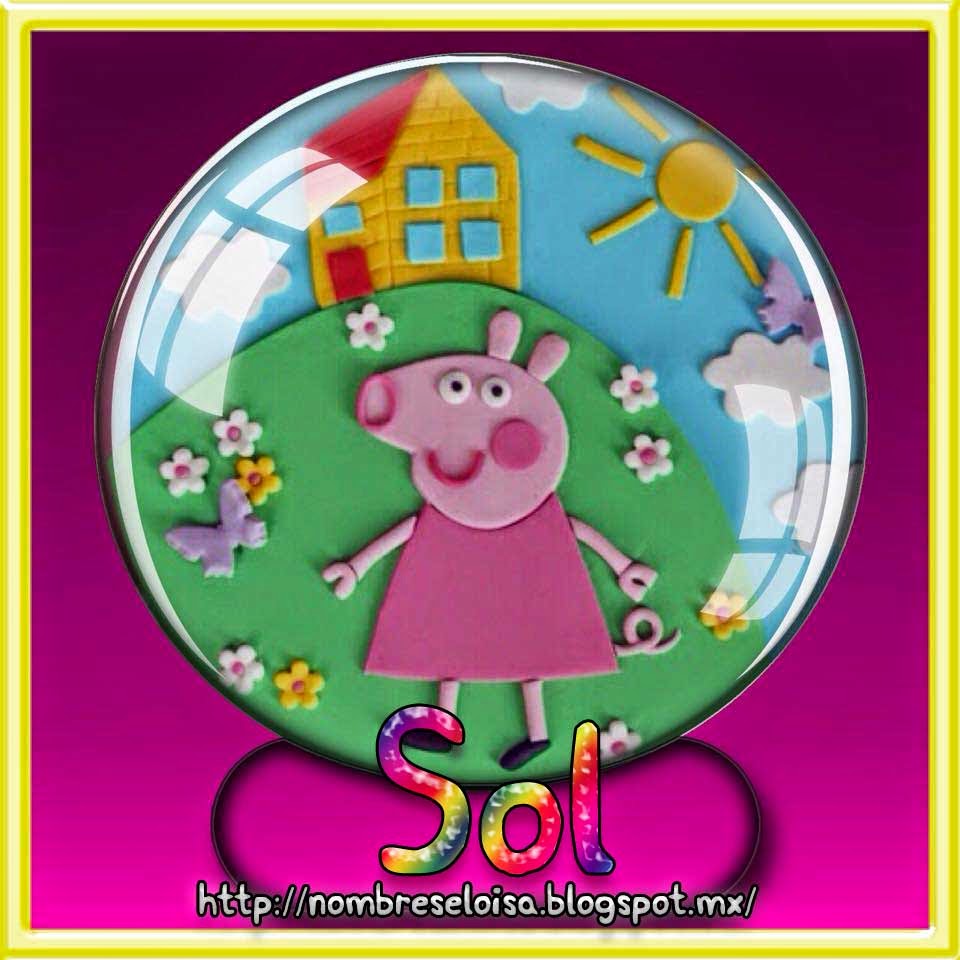 Nombres Pepa Pig ( R,S )