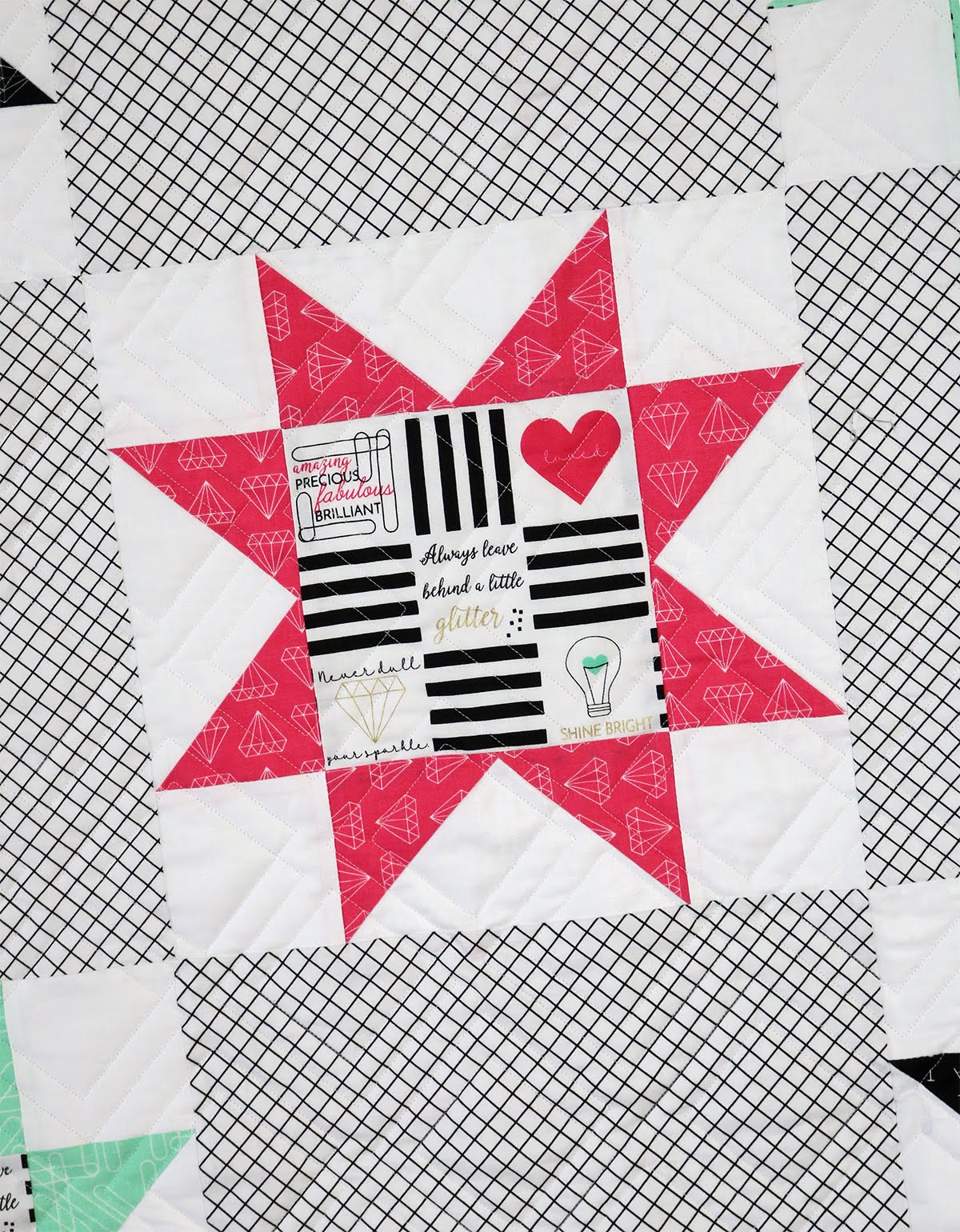 A Bright Corner: Shine Bright Star Quilt