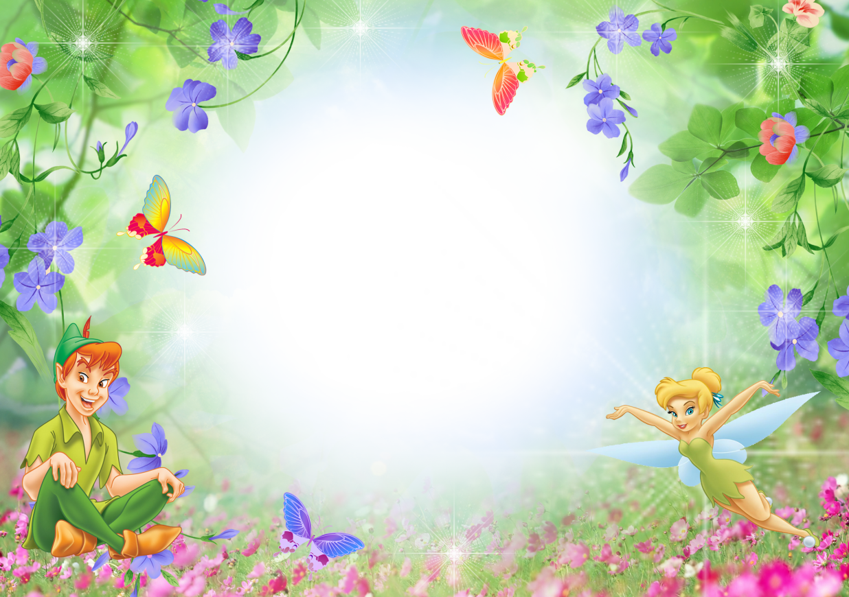 Marcos y Bordes para fotografias: Marcos de Tinkerbell para fotos de ...