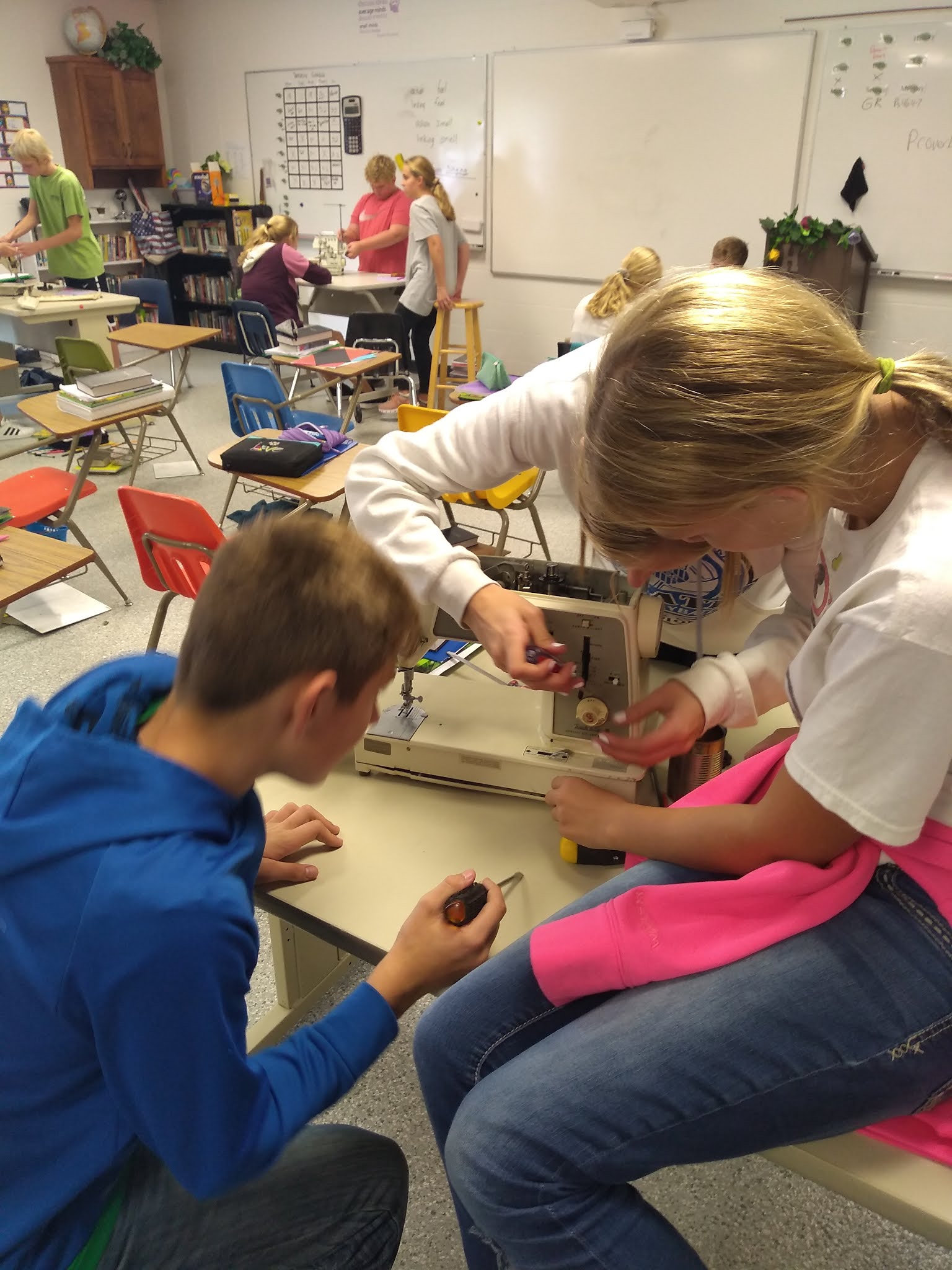 MiddleMrs: 8th Grader Reverse Engineering Project