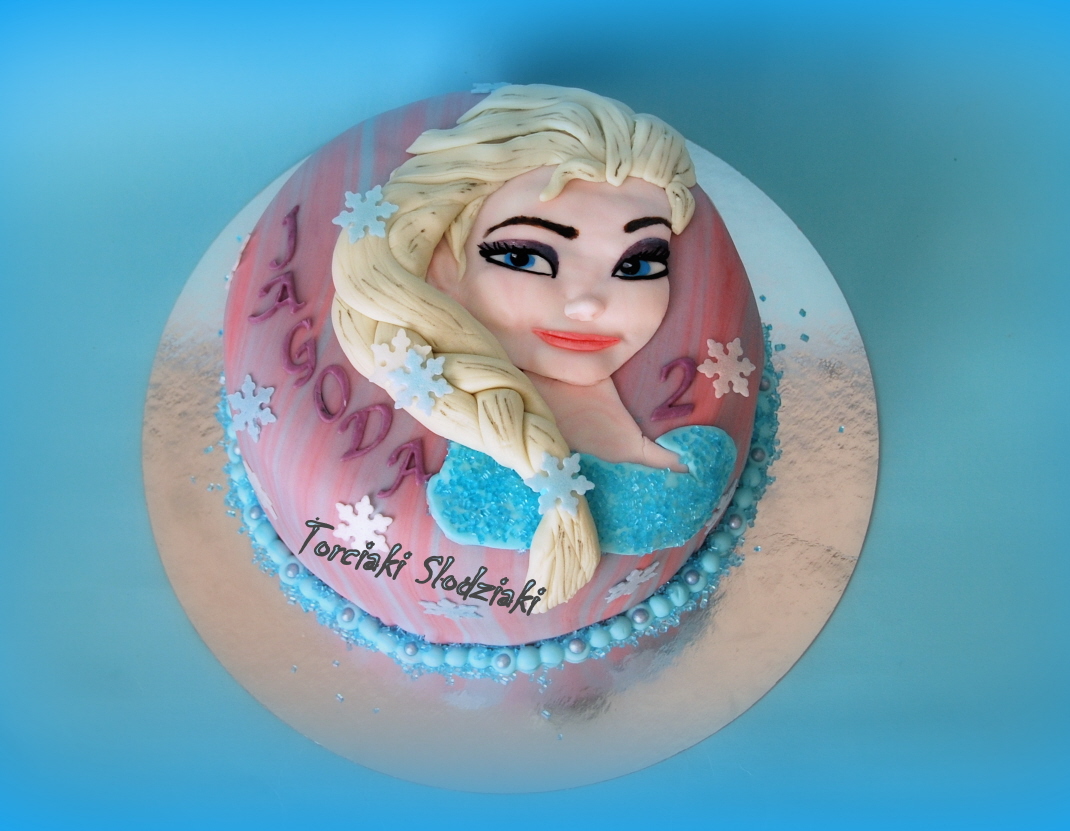 Torty z artystyczną duszą... Torciaki Słodziaki: Tort Frozen - Elsa