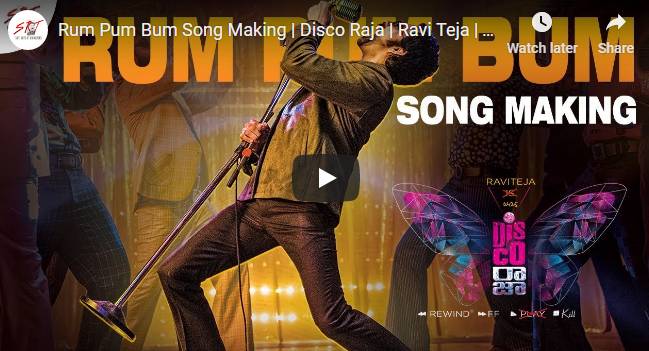 Disco Raja Rum RUM BUM Song Making
