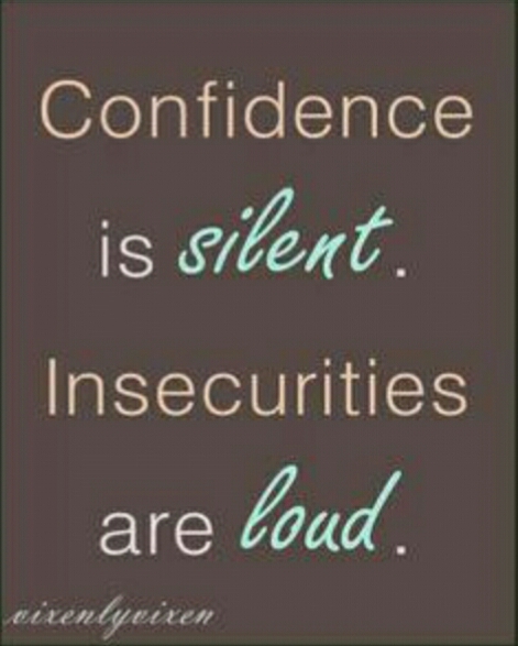 Miss G Diaries: Dealing with insecurities