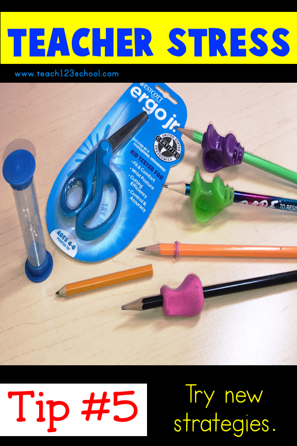 5 tips to help with Teachers' Stress | Teach123