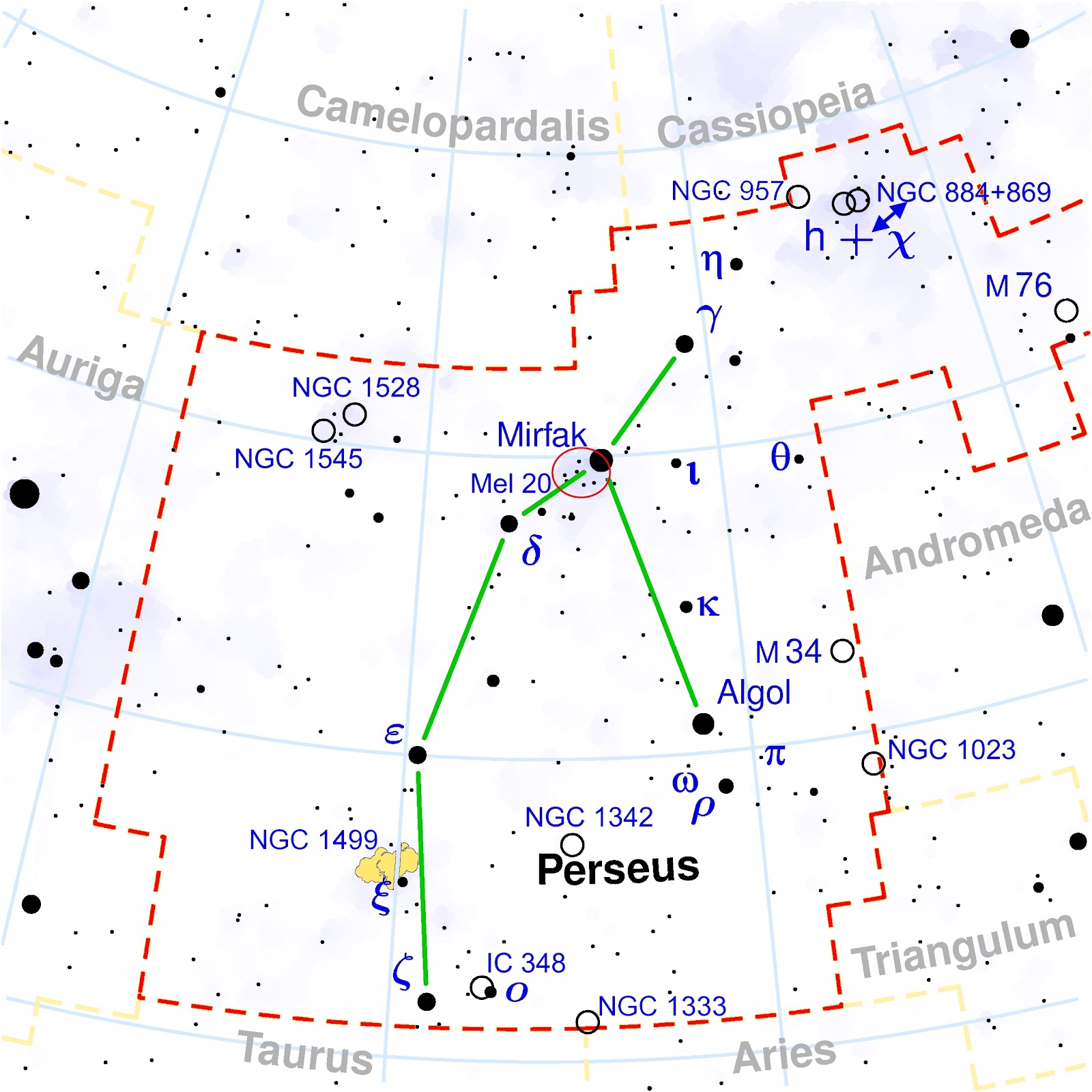 Astronomia: Perseus ( Perseu )