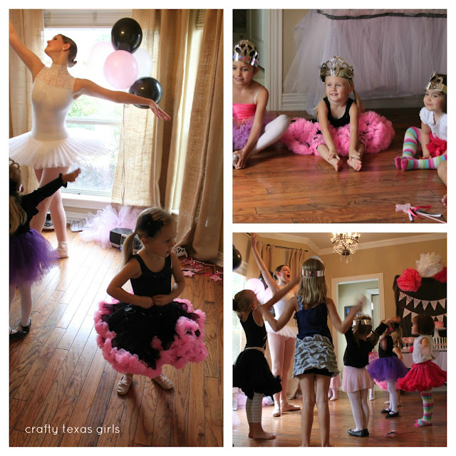 Crafty Texas Girls: Ballet Birthday Party