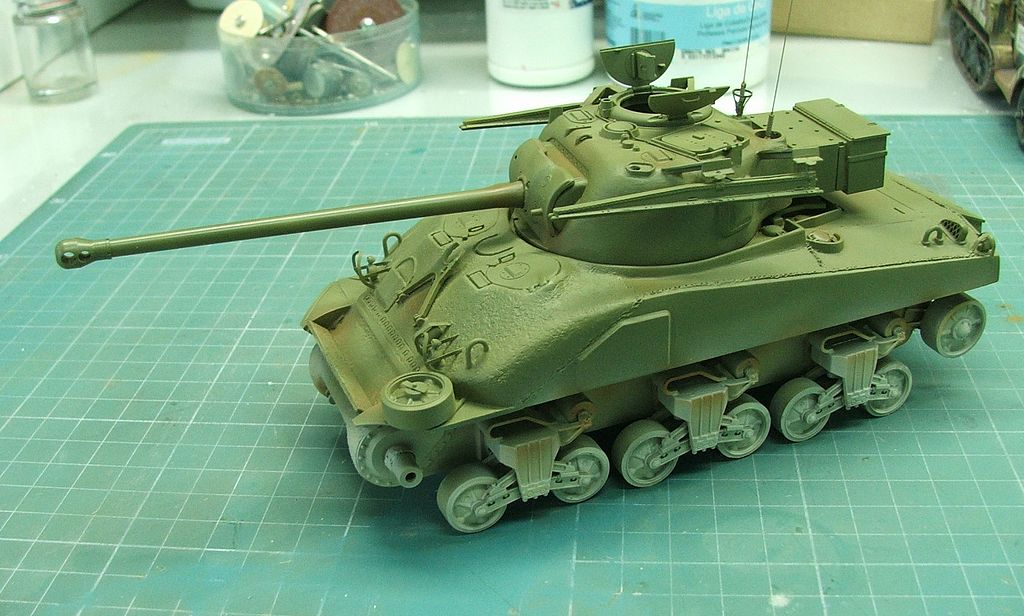 Panzerserra Bunker- Military Scale Models in 1/35 scale: Sherman IC ...