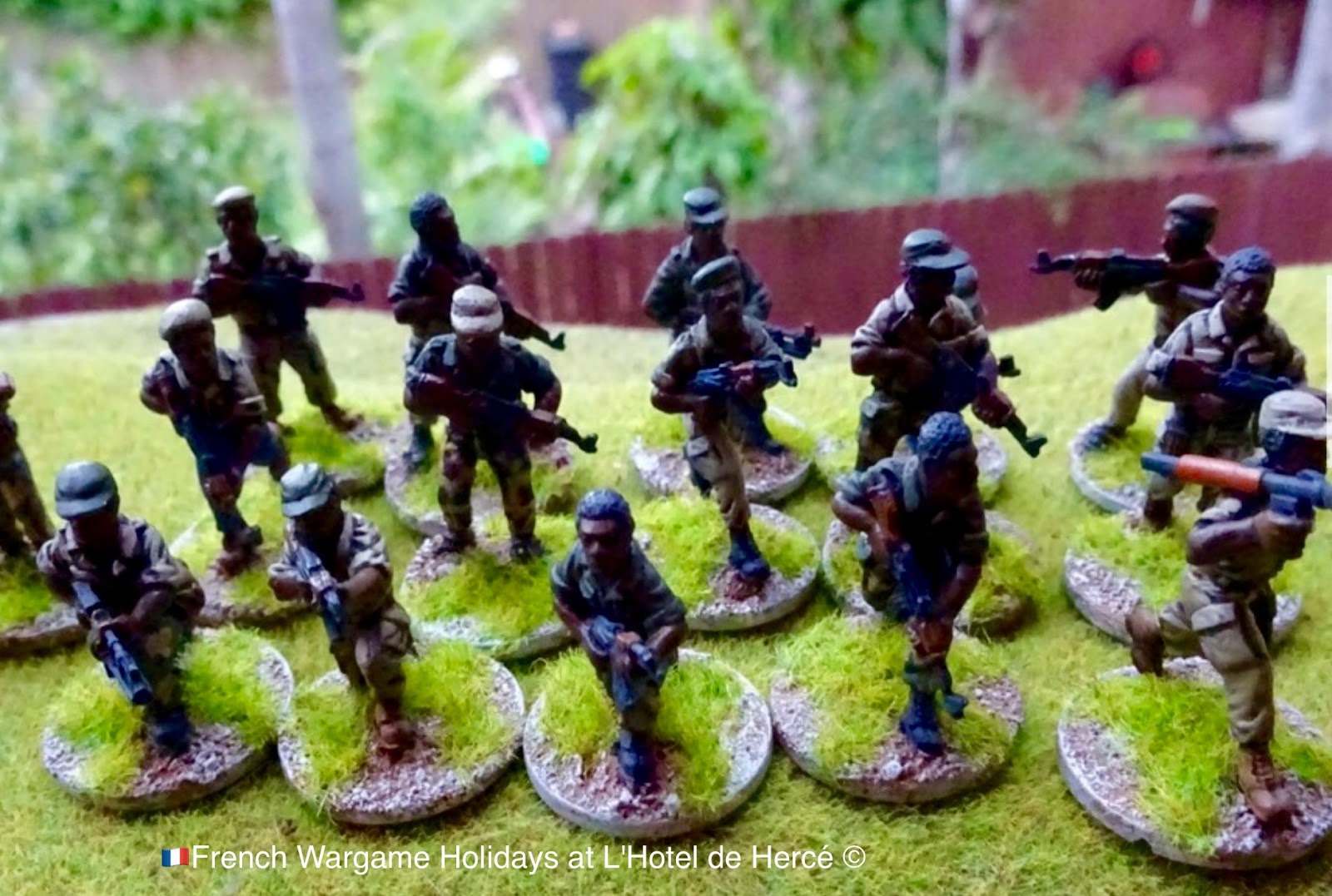 Kampfgruppe Willow: 28mm Rhodesian Light Infantry and Alouette III G car