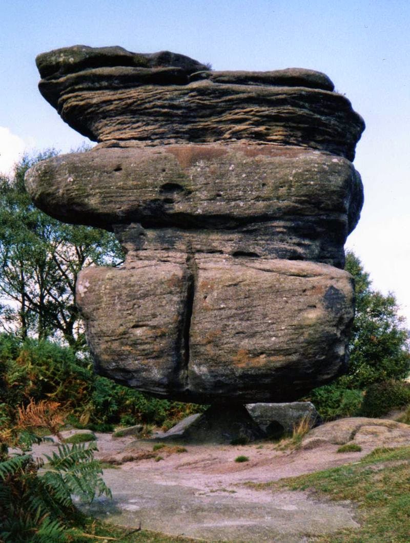 Duke World: The Balancing Idol Rock of Brimham Moor | North Yorkshire ...