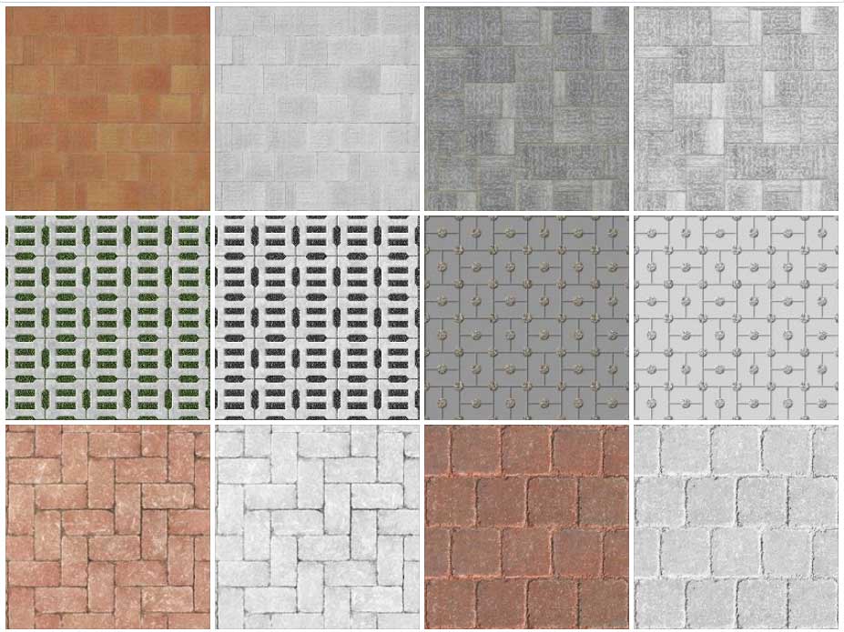 SKETCHUP TEXTURE: TEXTURE OUTDOOR, PAVING STONE, COBBLESTONE, PORFIDO ...