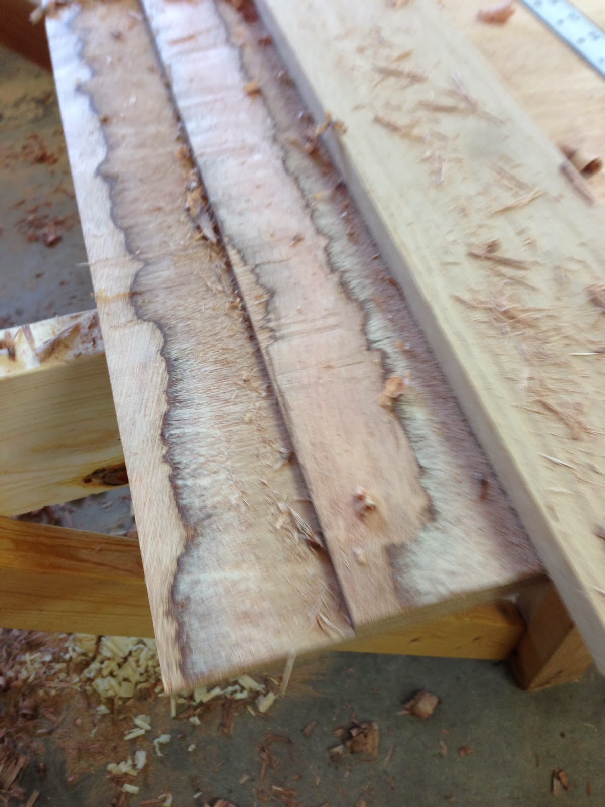 John's Navigator Build: Scarfing the garboard plank