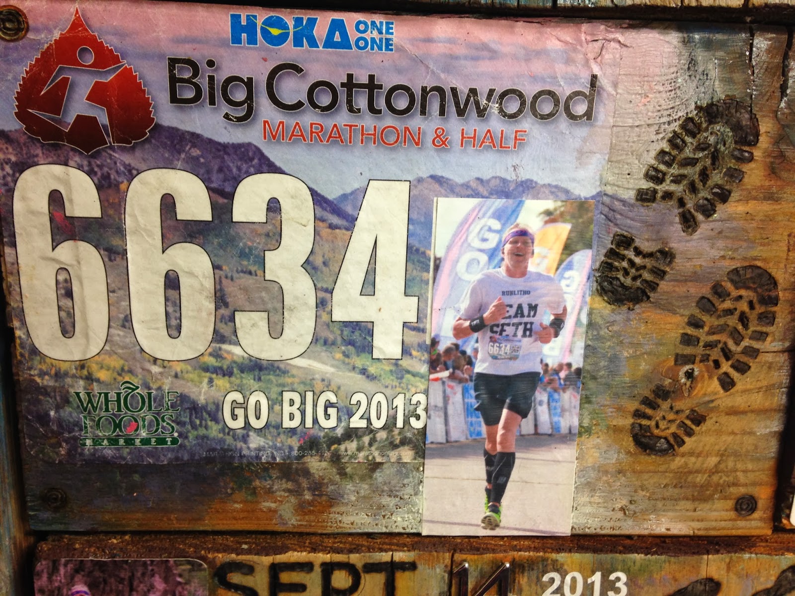 Yo Adrienne Isbell!!!: Marathon Plaque, and Wood Burning Craft.