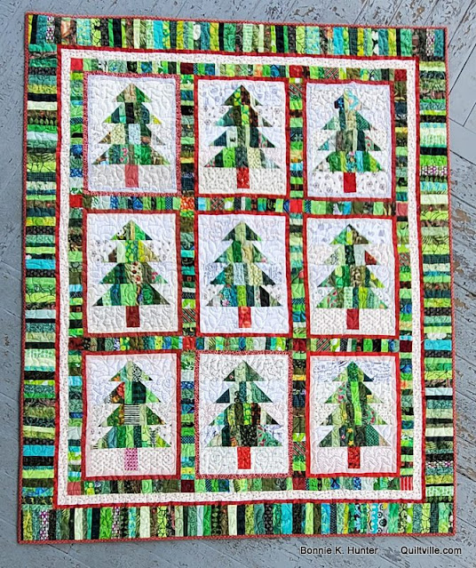 Quiltville's Quips & Snips!!: New PDF Pattern - Pine Tree Point!