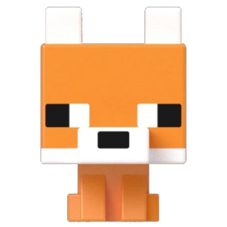 Minecraft Fox Mob Head Minis Figure | Minecraft Merch