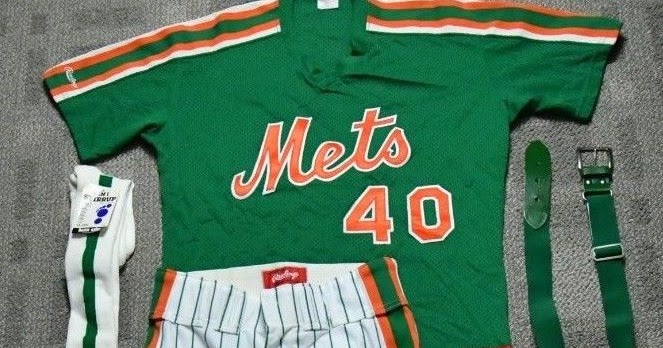 TheMediagoon.com: New York Mets JEFF INNIS Game Used Worn 1992 St ...