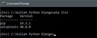 Mengenal Django Framework - Contoh Aplikasi