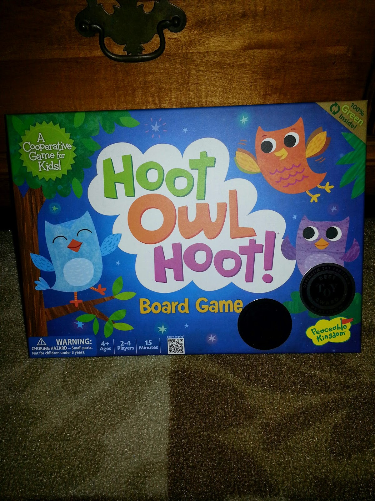 Learning is a Hoot with the Peaceable Kingdom: Hoot Owl Hoot ...