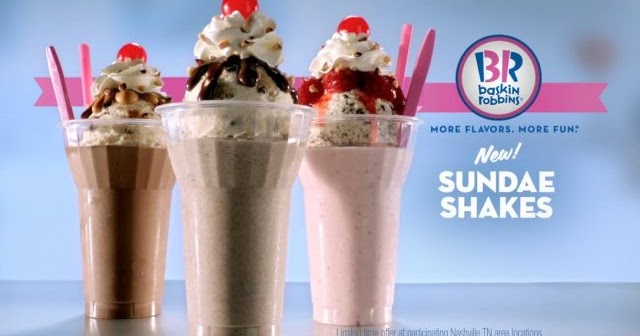 Baskin-Robbins Tests New Sundae Shakes