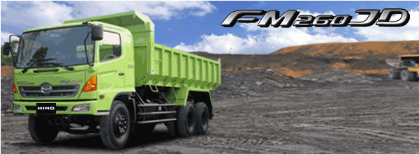 Hino Dumptruck: Hino FM 260 JD Dumptruck Tronton