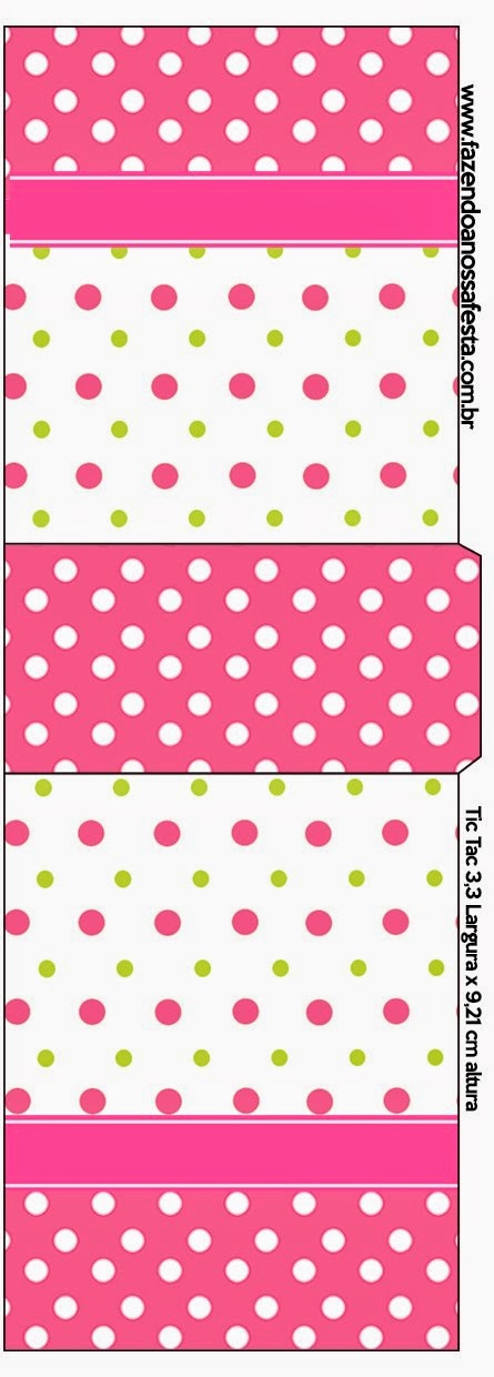 Pink, Green and White Polka Dots: Free Printable Candy Bar Labels. | Oh ...