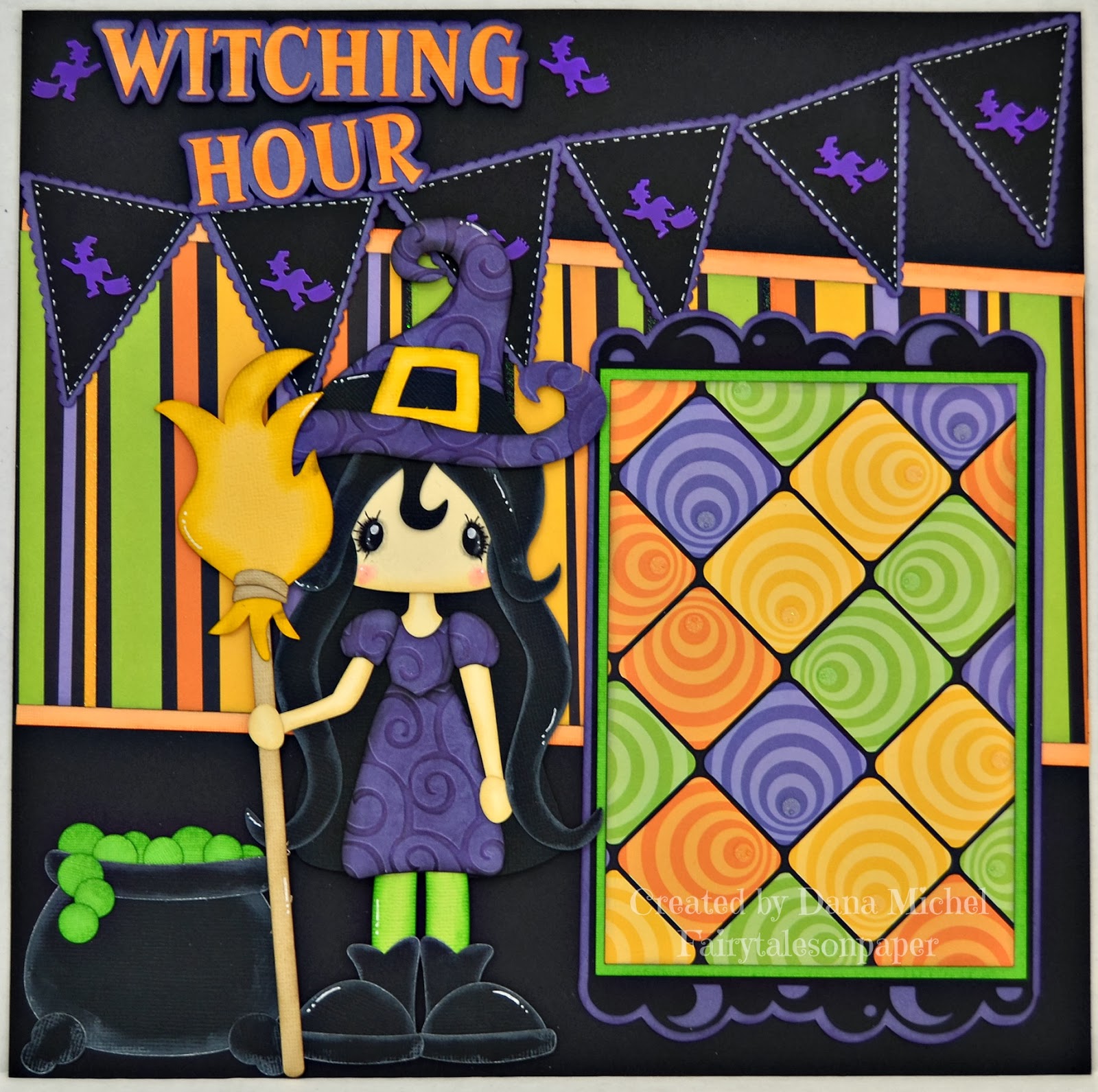 Fairy Tales on Paper: Design Team Monday Challenge- Witching Hour