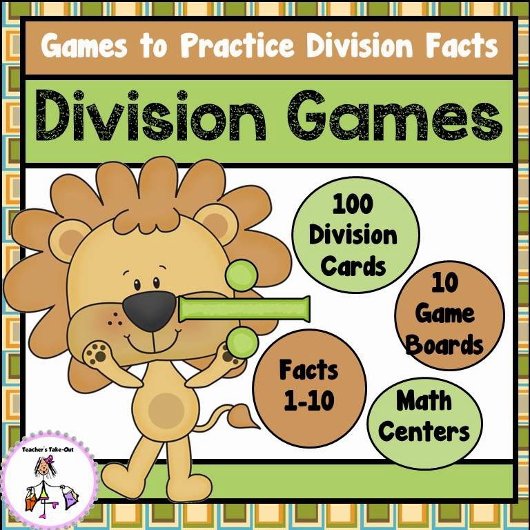 Teacher's Take-Out: Division Poster