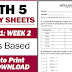 LEARNING ACTIVITY SHEETS in MATH 5 (Quarter 1: Week 2) Free Download ...