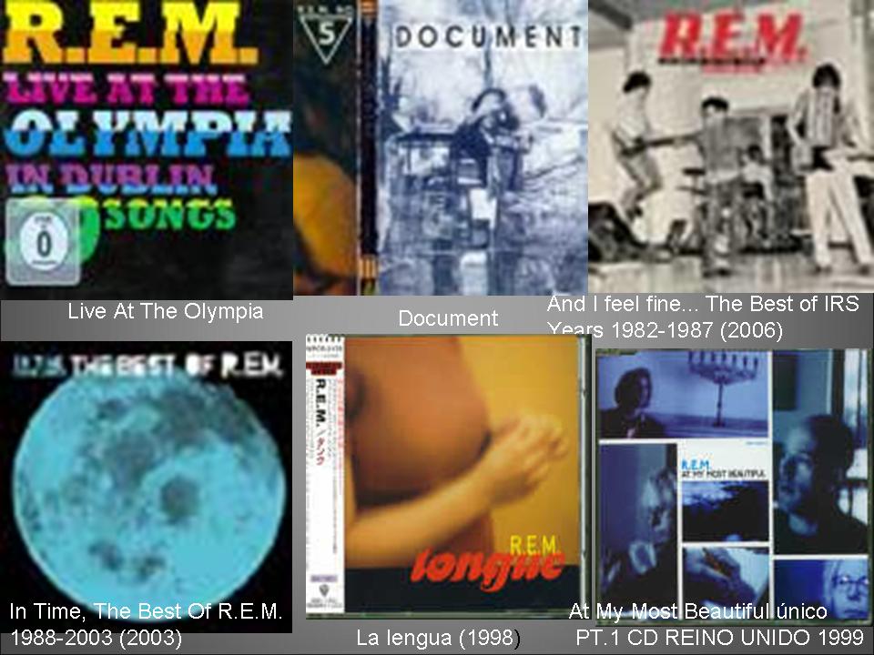 MUSIC HALL HB: DISCOGRAFIA DEL GRUPO R.E.M. MUSIC HALL HB: DISCOGRAFIA DEL GRUPO R.E.M.